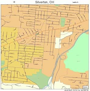 Amazon.com: Large Street & Road Map of Silverton, Ohio OH - Printed ...