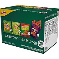 Amazon.com: Sabritas Chile Limon Mix, Variety Pack, 30 ct