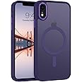 Amazon.com: Telaso for iPhone XR Case, iPhone XR Phone Case Compatible with Magsafe Translucent ...