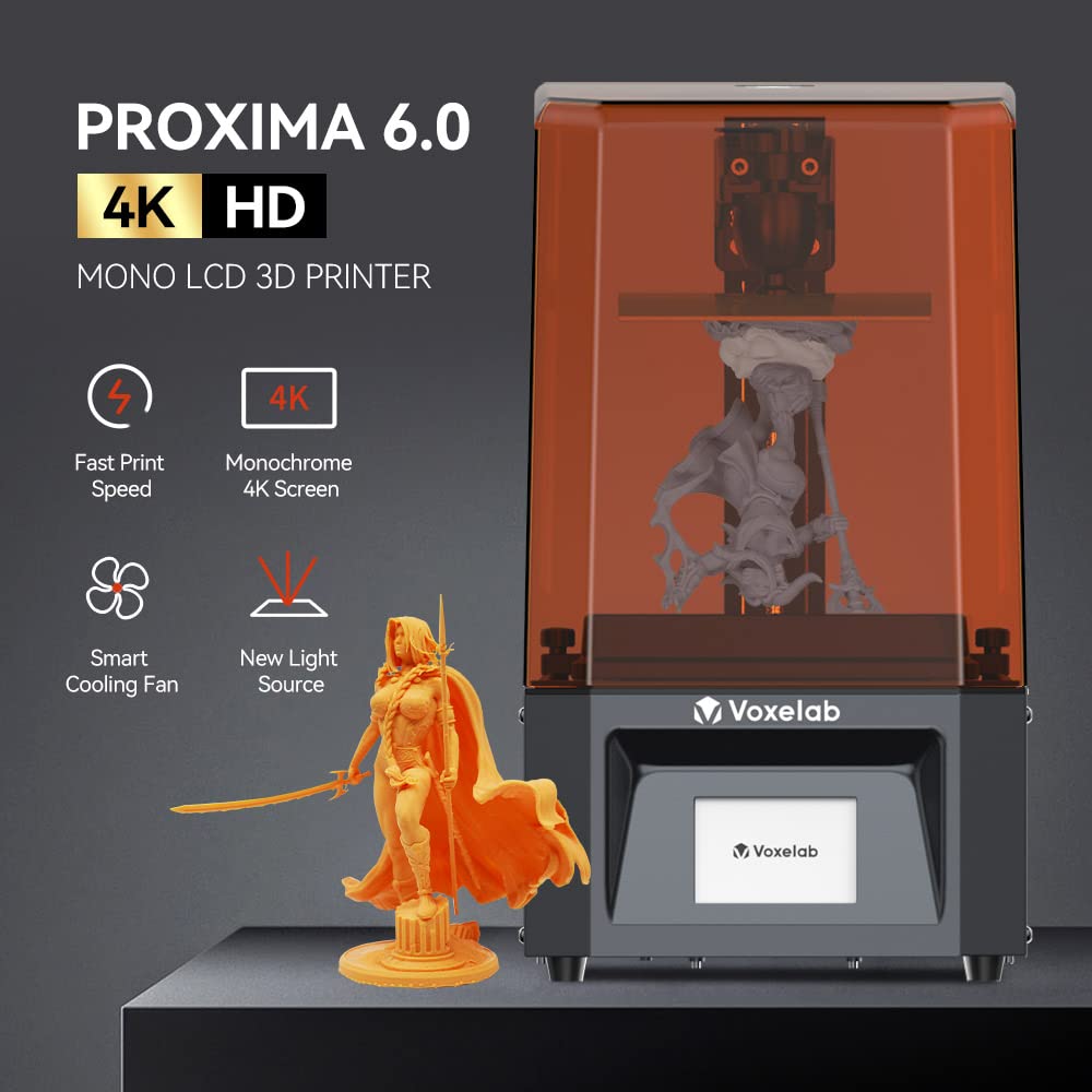 Mua Voxelab Proxima 4K, Resin 3D Printer with 6.08" Monochrome Screen ...
