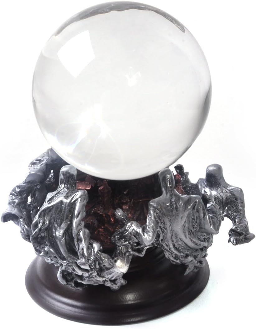The Noble Collection Harry Potter Dementors Crystal Ball – 5in (12.5cm ...