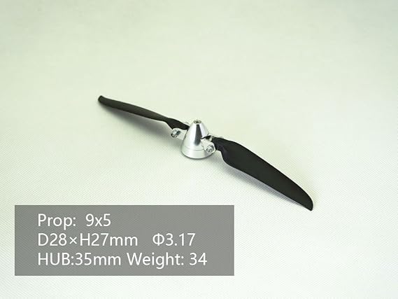 Amazon.com: RC Airplane Part Folded Blade Folding Propeller 6" 7" 8" 9 ...