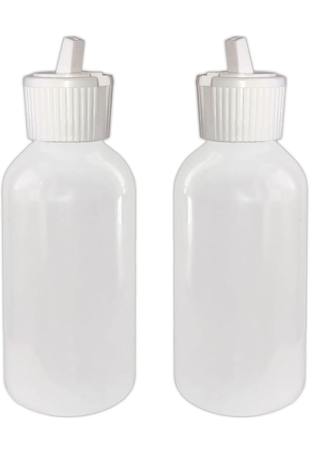 Fisherbrand Natural LDPE Boston Round Bottles With Black Phenolic PolyCone