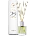 Amazon.com: Reed Diffuser Fresh Linen 3.4 Fl Oz (100ml) - Fragrance Oil ...