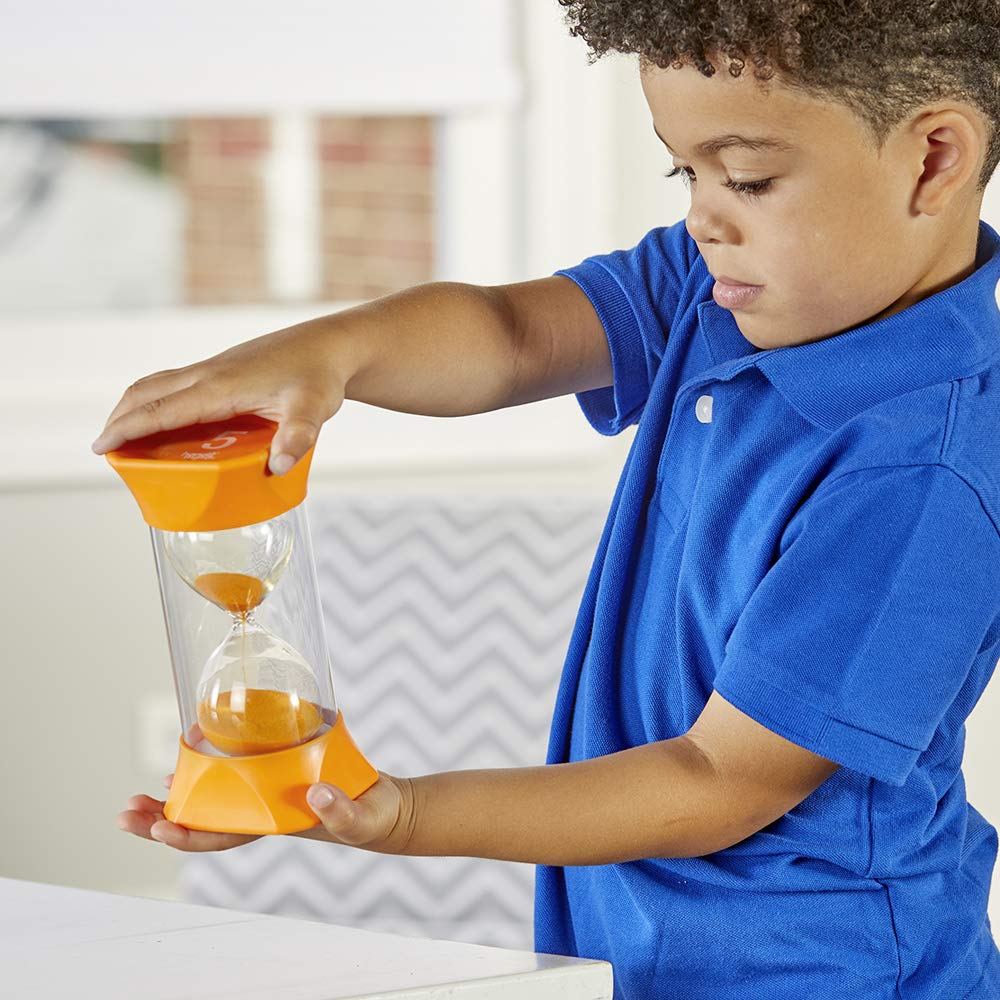 Mua hand2mind Orange Jumbo Sand Timers, 5 Minute Sand Timer, Hourglass ...