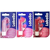 Amazon.com : Labello Soft Rose, Labello Blackberry Shine, Labello ...