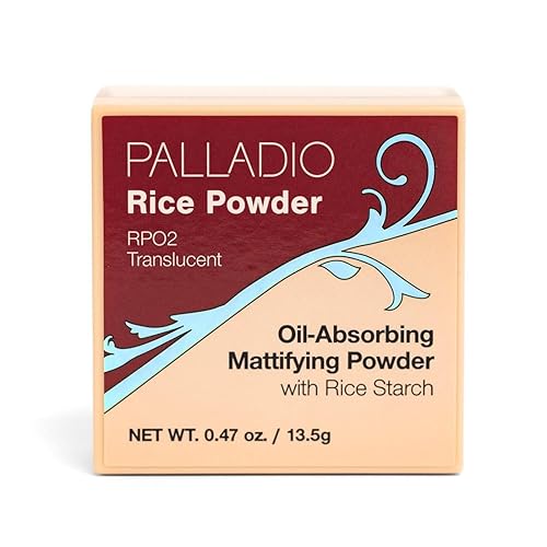 Palladio, Rice Powder Loose Setting Powder Absorbs Oil Leaves Face ...