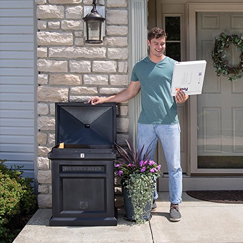 Step2 Deluxe Package Delivery Box, Elegant Black | Pricepulse