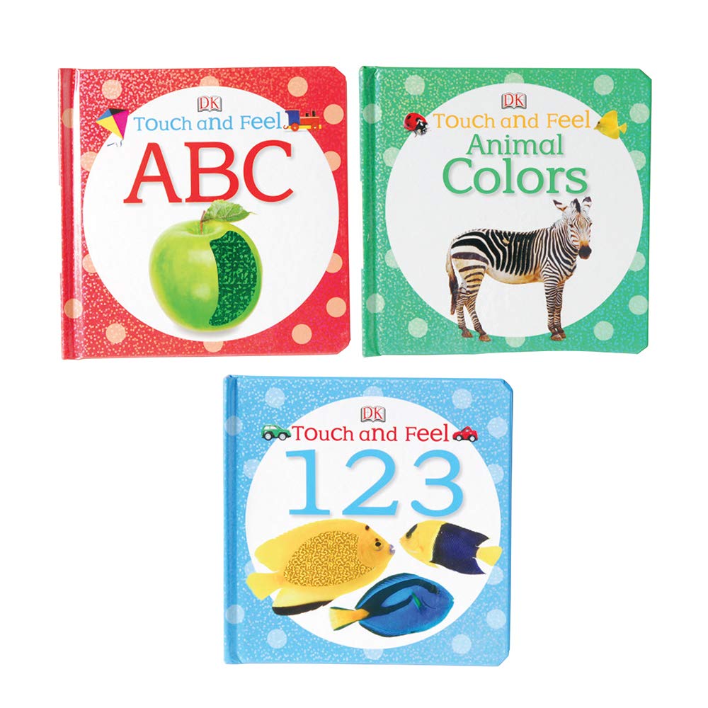 Amazon.com: Touch and Feel Concept Board Books Set of 4: Industrial ...