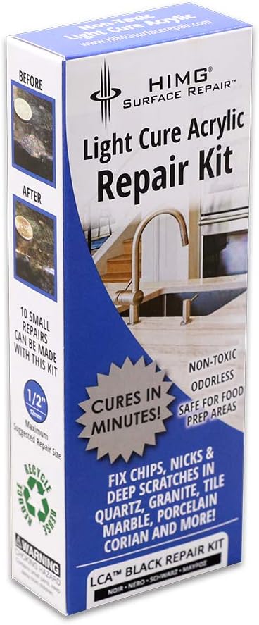 Black – Surface Repair Kit for Granite, Marble and Porcelain – BigaMart