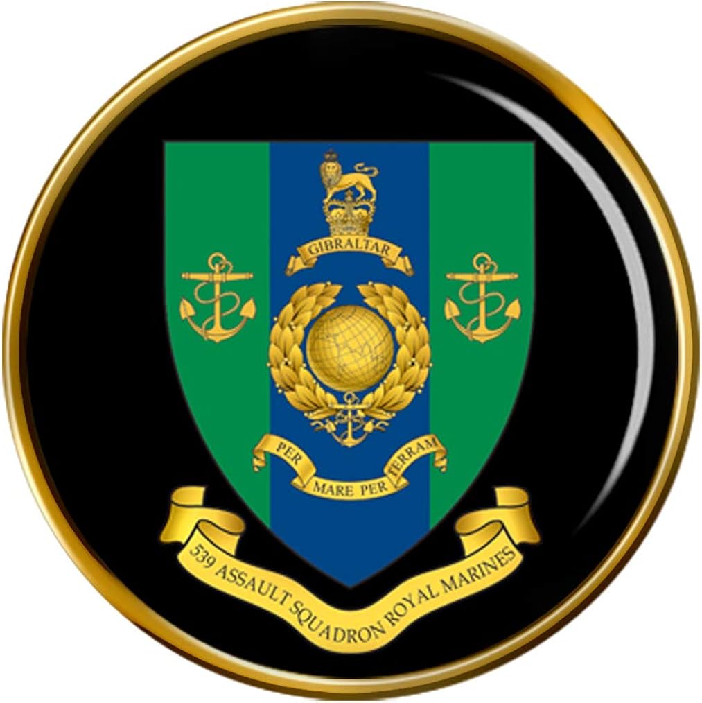 539 Assault Squadron Royal Marines Pin Badge: Amazon.co.uk: Clothing
