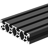 uxcell V Slot 2080 Aluminum Extrusion Profile European Standard 400mm x ...