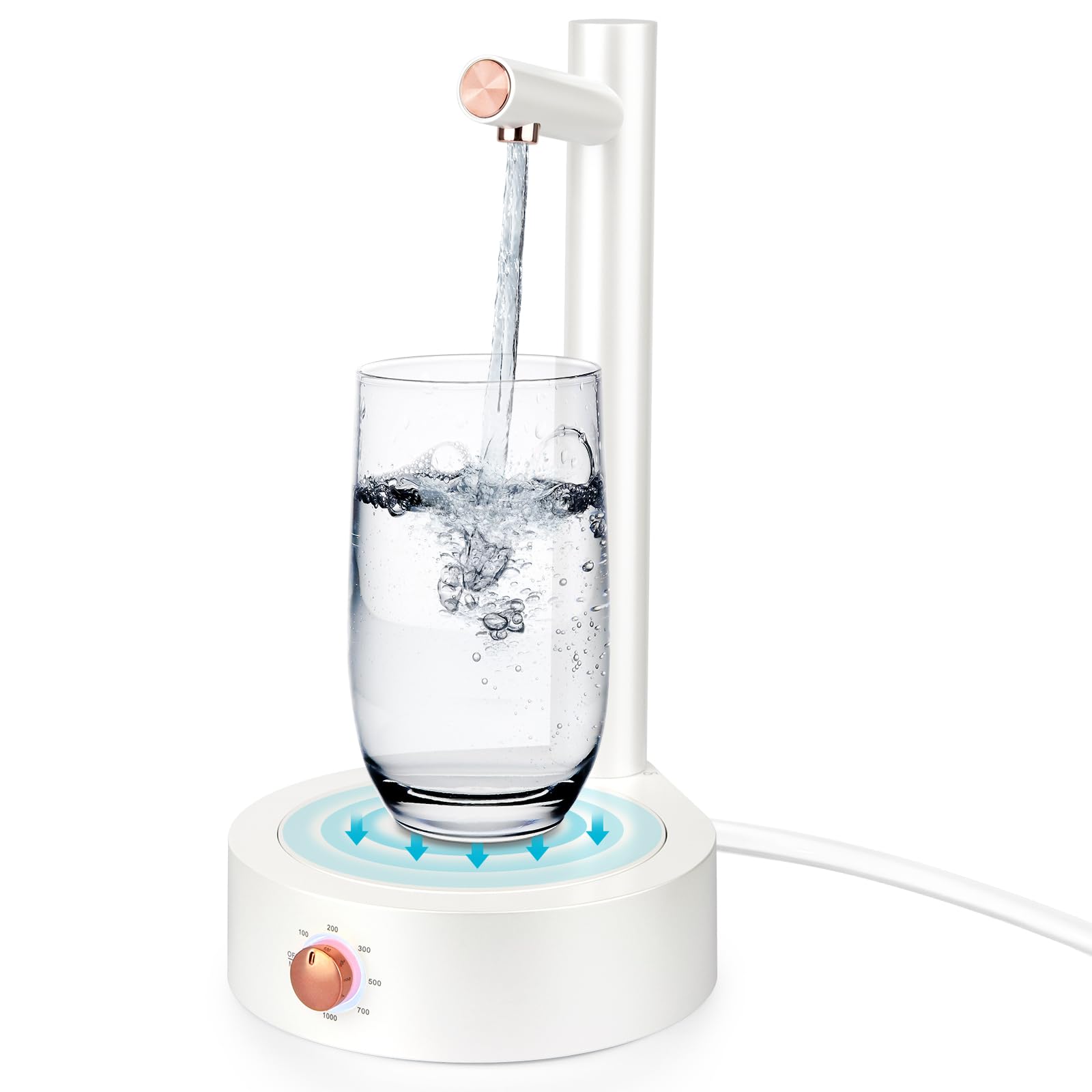 Mua Desktop Water Dispenser with Pressure Sensor, Electric Water Bottle ...