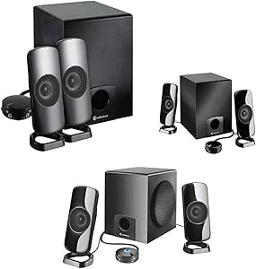 Amazon.com: RadioShack 16W 2.1 Multimedia Speakers w/Subwoofer ...