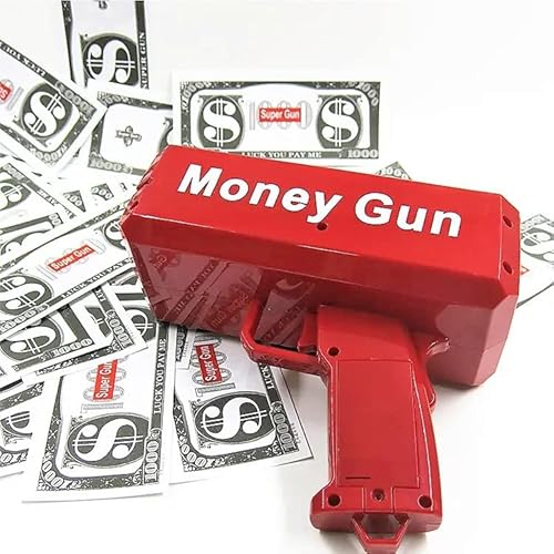 سعر Super Money Gun Paper Playing Spray Money Toy Gun, Cash Money Gun Spraying Machine Money ...