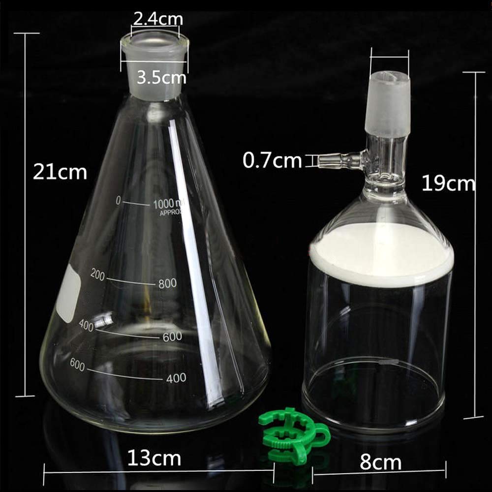 Mua Glass Vacuum Suction Filter with 1000mL Filter Bottle and 250ml ...