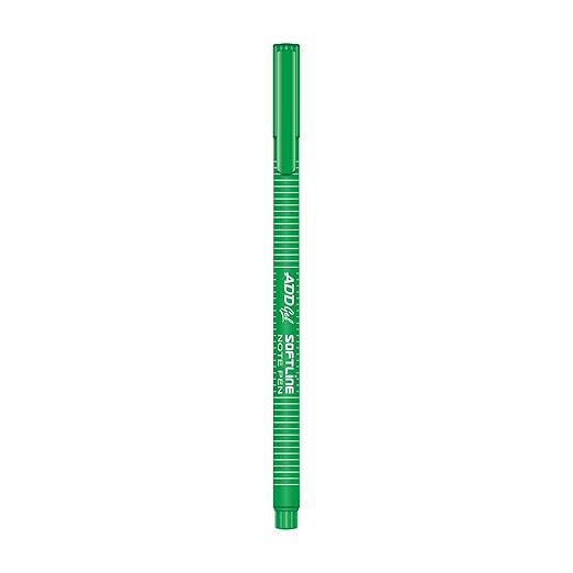 Add Gel Softline Note Pen Pack of 10 Pens (GREEN): Amazon.in: Office ...