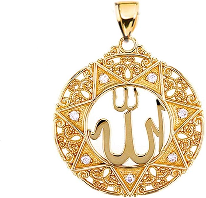 Amazon.com: Middle Eastern Jewelry Exquisite 10k Yellow Gold Diamond ...
