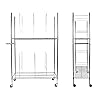 Apollo Hardware Commercial Grade Chrome 2-Tier Wire Carton Storage ...