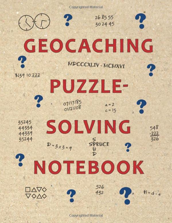 Geocaching Puzzle-Solving Notebook: A geocacher's workbook to solve ...