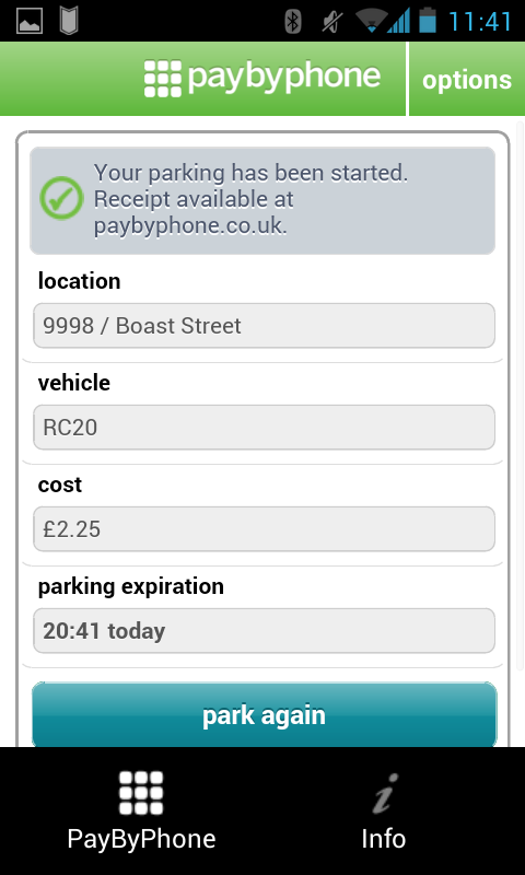 PayByPhone:Amazon.co.uk:Appstore for Android