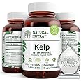 Amazon.com: Natural Nutra Kelp Iodine Supplement, Supports Thyroid, Strengthen Immune System ...