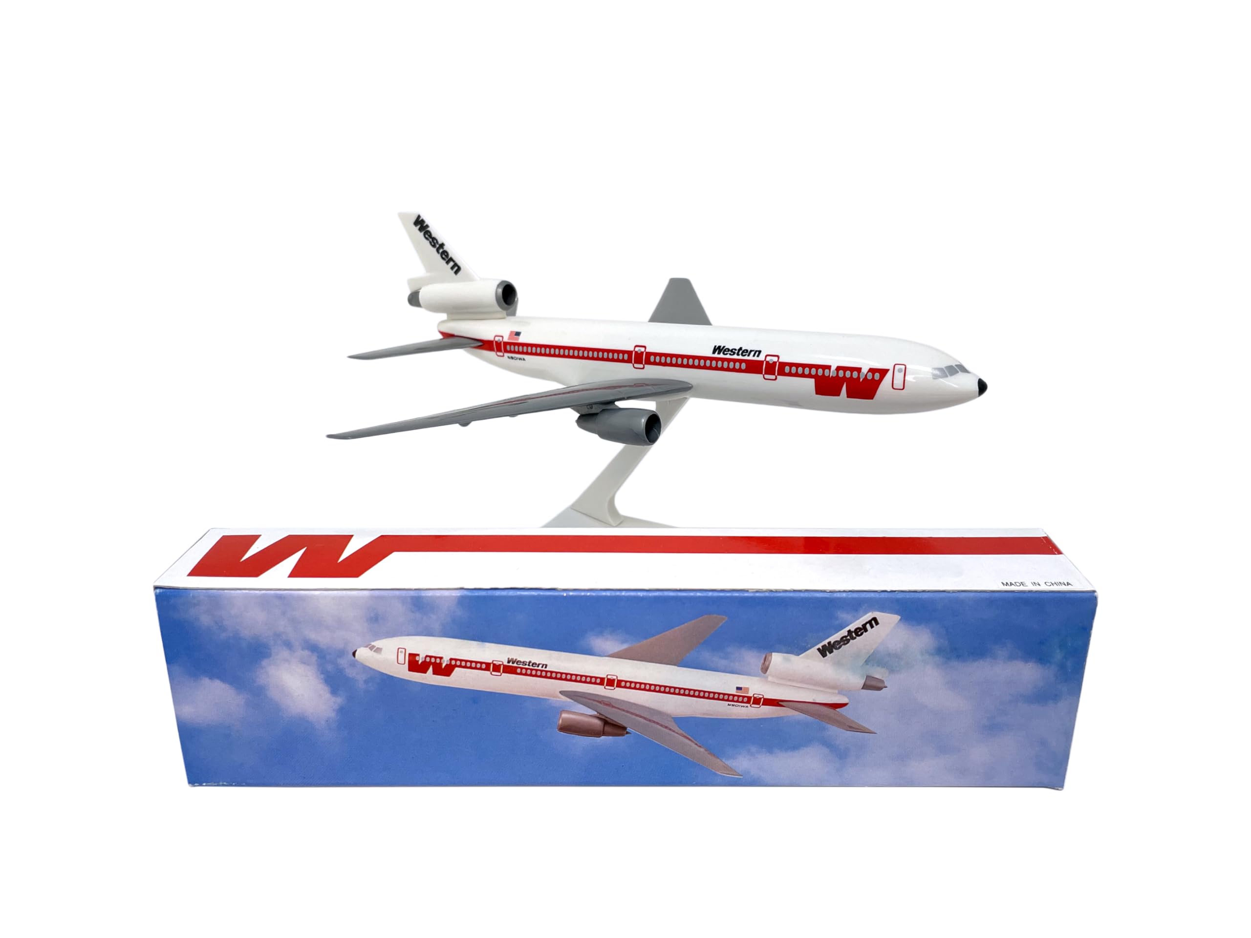 Mua Flight Miniatures Western White Scheme DC-10 1:250 Scale - Plastic ...