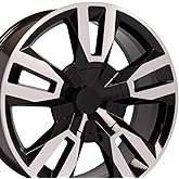 Amazon.com: OE Wheels LLC 22 inch Rim Fits 6x139.7 Silverado Suburban Tahoe Sierra Yukon ...