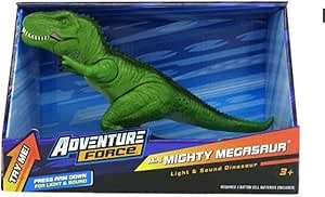 Adventure Force Mighty Megasaur Mini 8 Pulgadas T-Rex Luces Sonidos ...