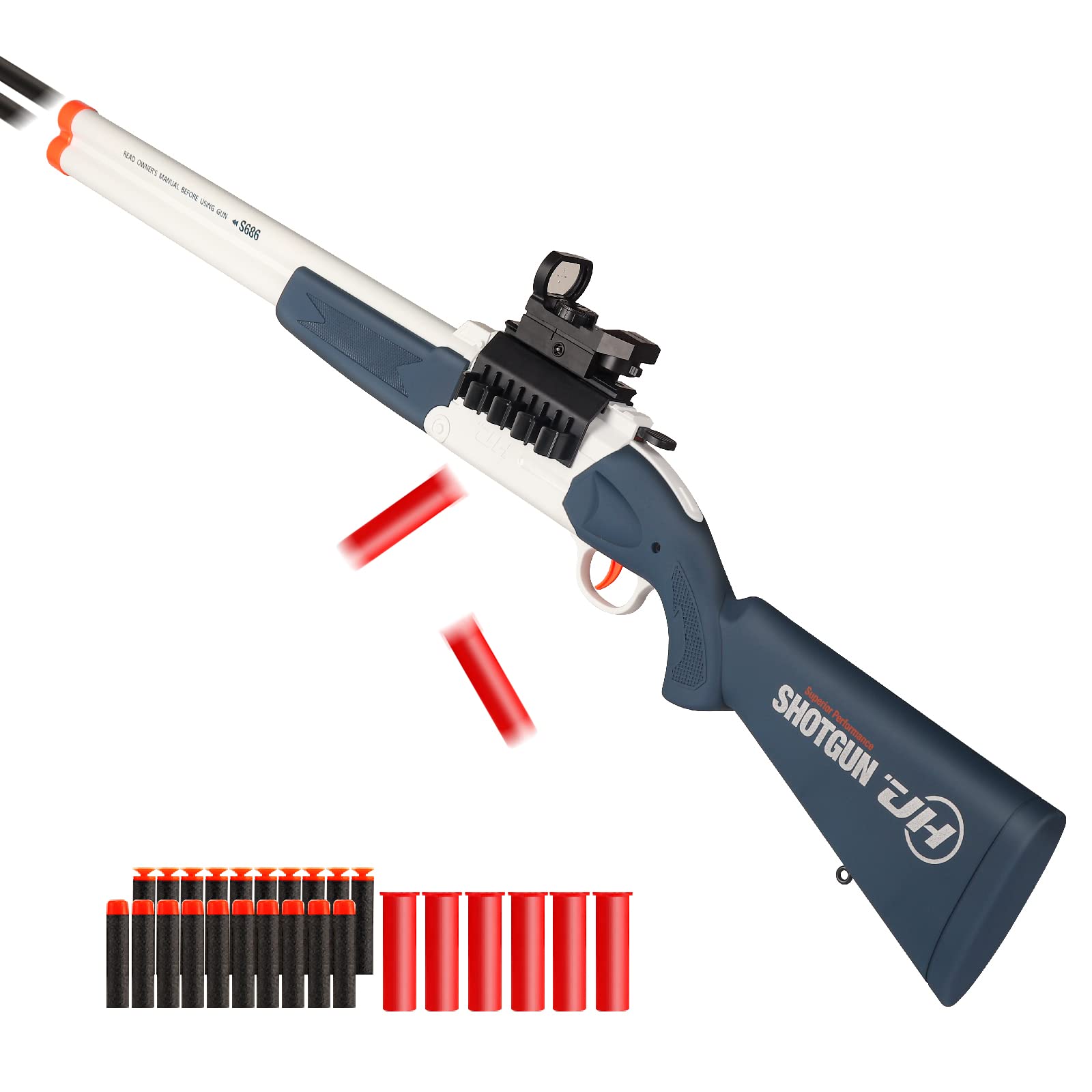 Mua Shotgun Soft Bullet Toy Gun with Shell Ejecting Air Soft Bullet ...