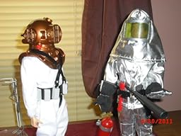 Amazon.com: 12" GI Joe Action Pilot and Crash Crew Set 40th Anniversary ...