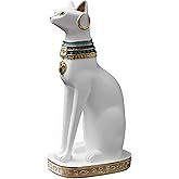 Amazon.com: Ni-JASW 12 inch Tall Black Egyptian Cat Goddess Bastet ...