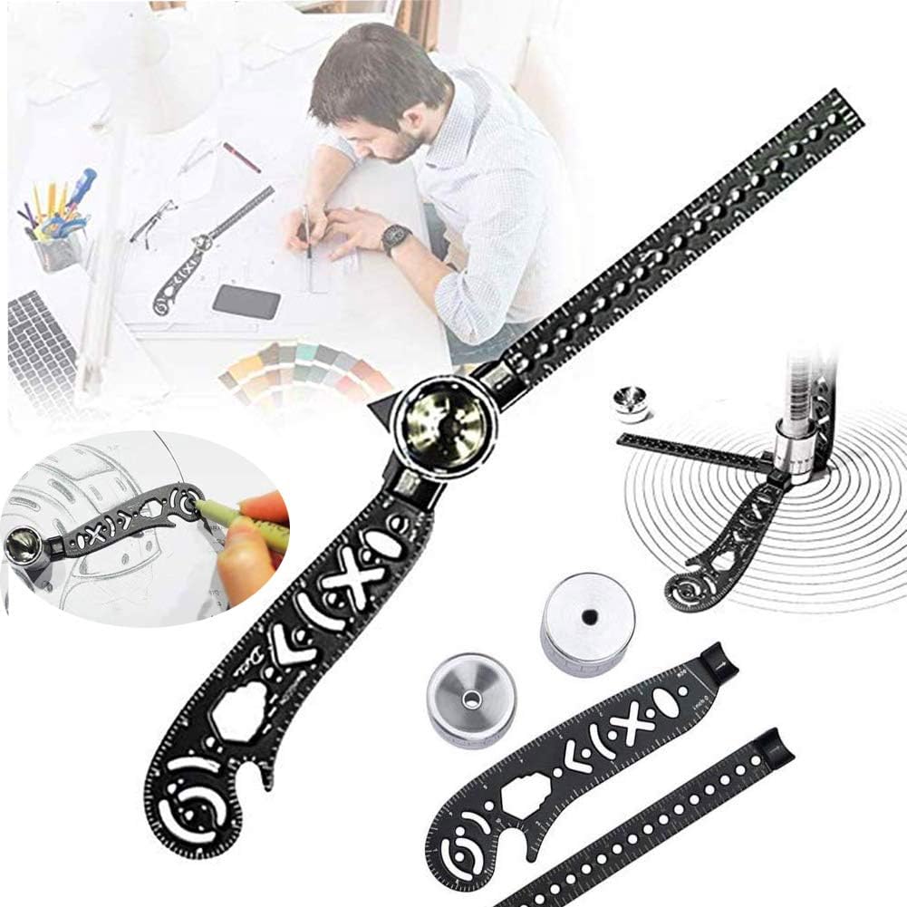 The Most Versatile Magcon Tool Design Drawing Curved Mini Compass ...