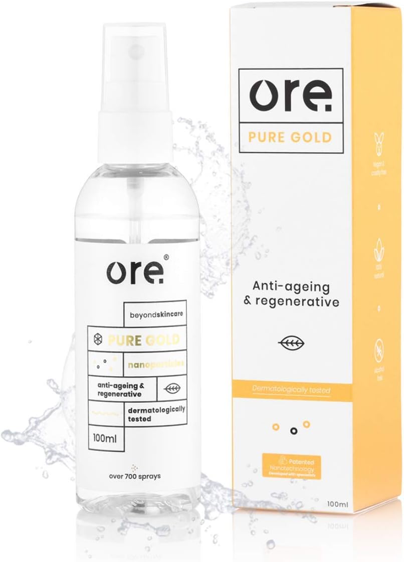 Ore® Pure Gold Nanoparticles 100% Colloidal Gold 50PPM / Non Ionic ...