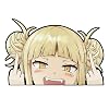 My Hero Academa Himiko Toga Car Stickers, 7.5'’ x 5.2'’ Vinyl Anime Car ...