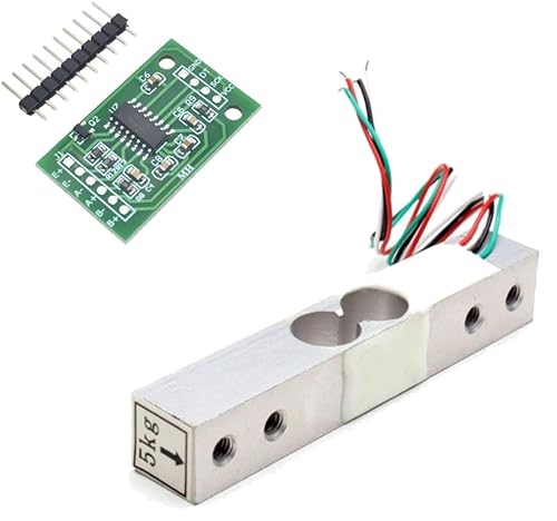 Degraw 5kg Load Cell and HX711 Combo Pack Kit - Load Cell Amplifier ADC ...