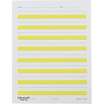 Hi Write Paper Raised Lines Paper - Widelines Portrait Format For ...