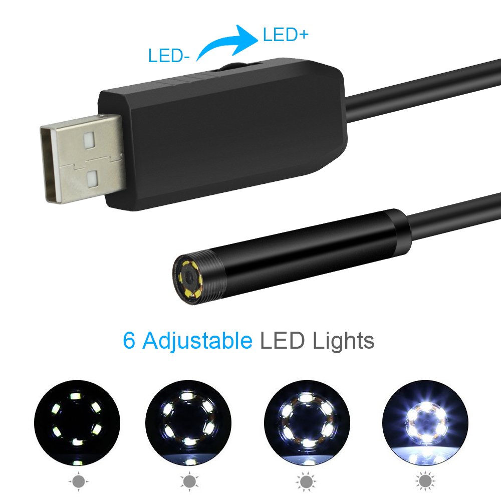 Mua USB Endoscope,Inspection Camera Borescope 3 in 1 HD 2 MP CMOS ...