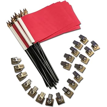 Amazon.com : Busy Desk Flag with Flag Up Flag Down 360 Clip Pomodoro ...