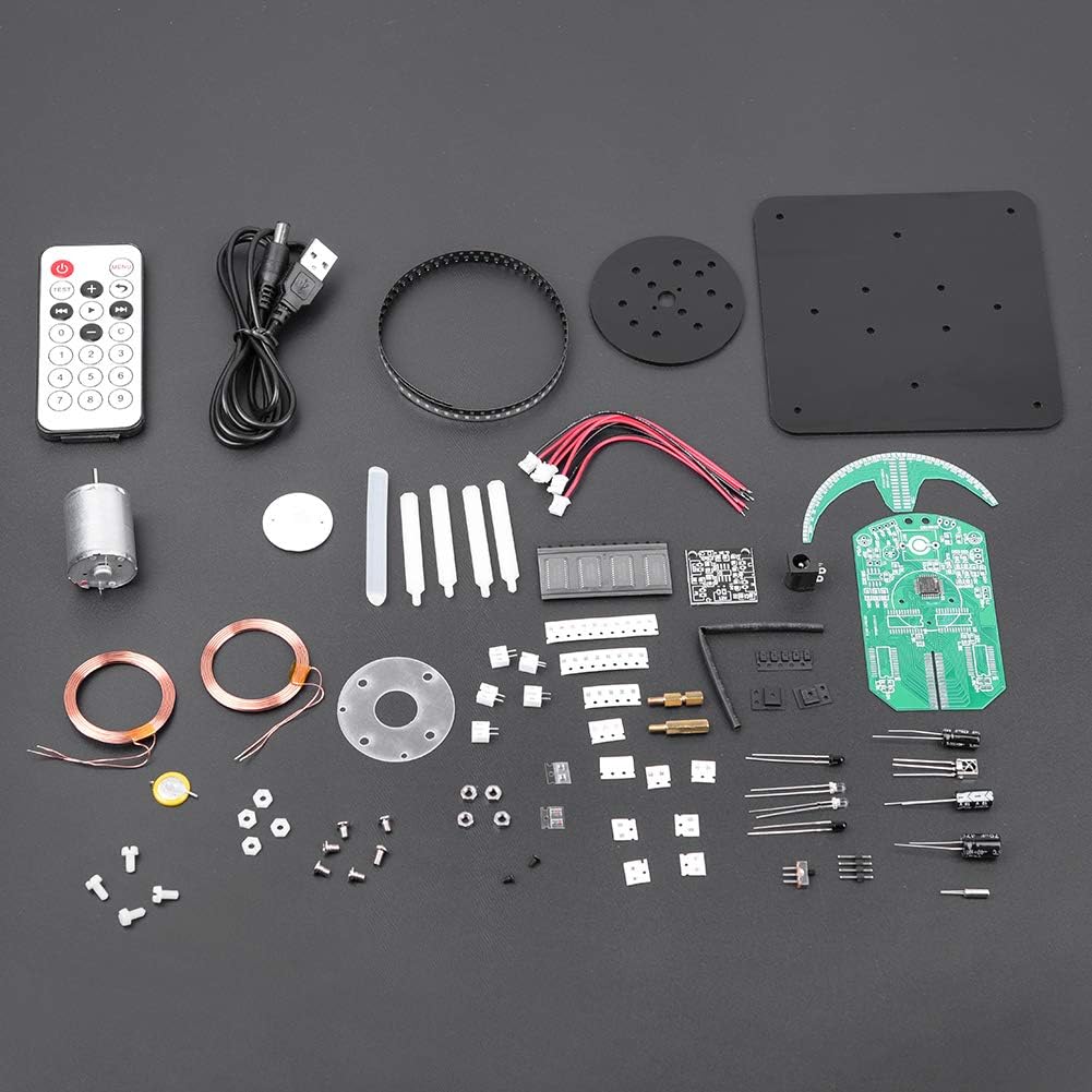 DIY Spherical Rotating LED Kit,POV Soldering Training Kit Module,2 Set ...