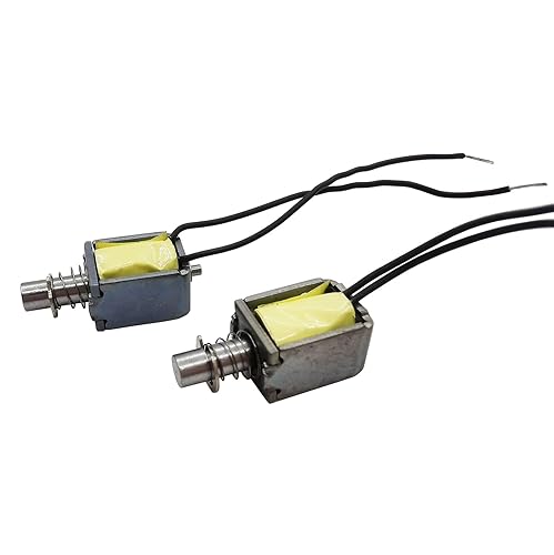 2PCS Mini Push Pull Linear Solenoid Electromagnet 3mm Stroke DC 3V~5V 0 ...