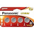 Amazon.com: Panasonic CR2032 3.0 Volt Long Lasting Lithium Coin Cell Batteries in Child ...