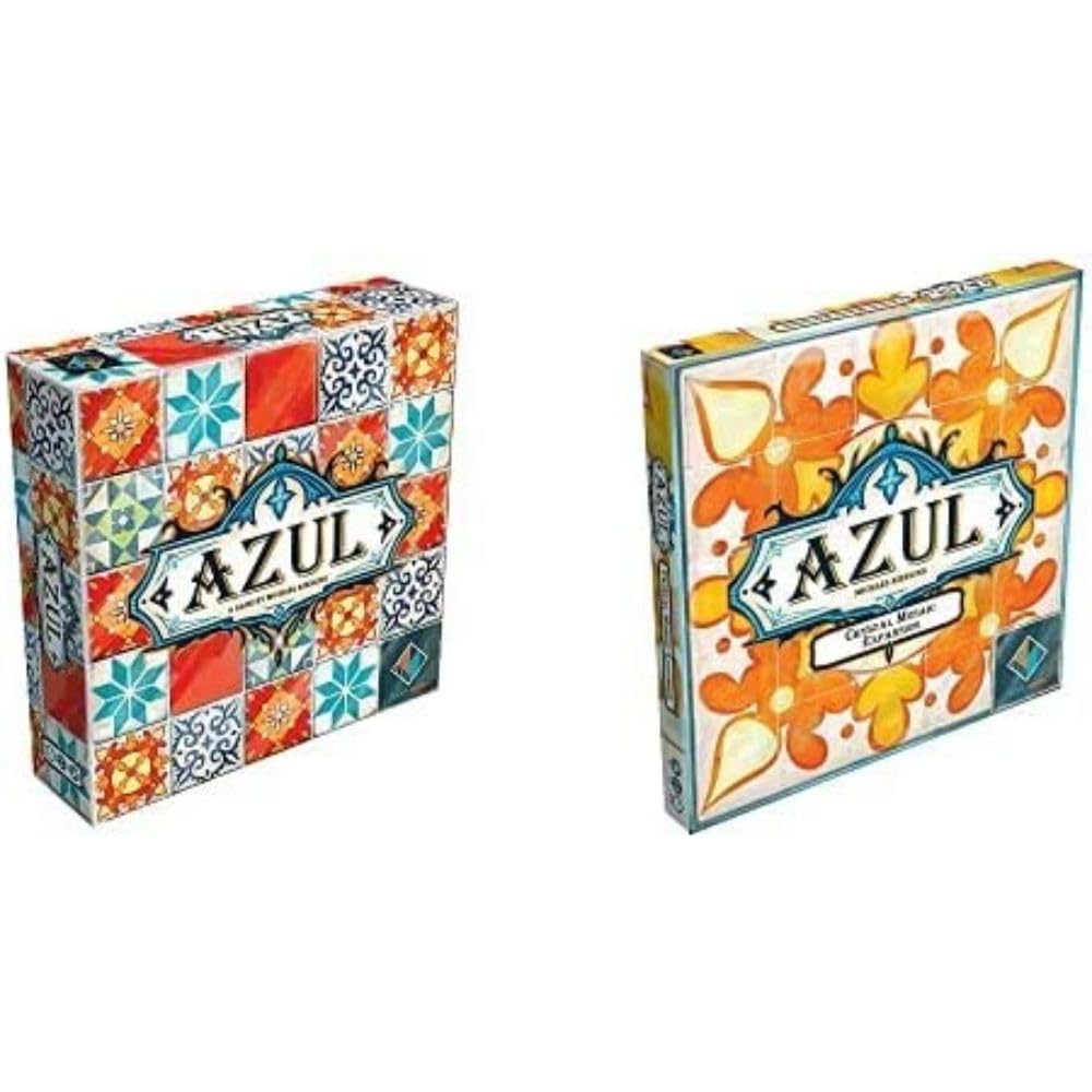Mua Azul and Azul Crystal Mosaic Board Game Bundle, includes Azul Base ...
