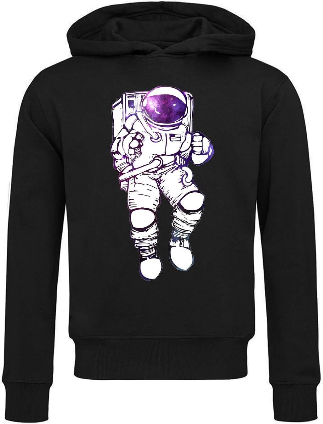 Cosmic Hipster Astronaut in A Space Suit Art Unisex Hoodie : Amazon.co ...