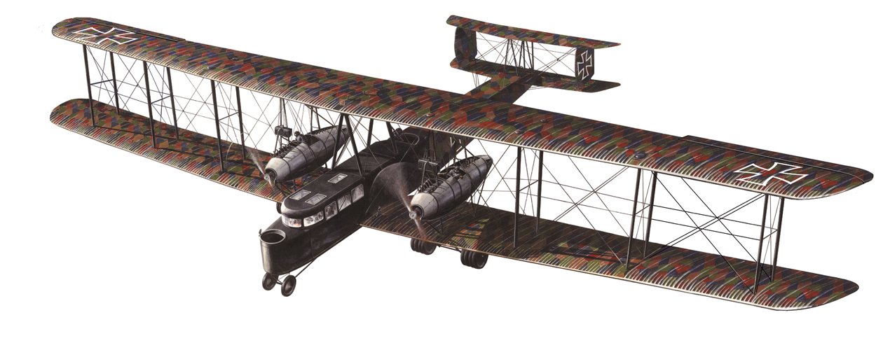 Mua Zeppelin Staaken R. VI German Heavy Bomber Airplane Model Kit trên ...