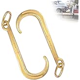 Amazon.com: SENKEYFE 15 Inch J Hook G70 Heavy Duty Towing Hooks with 5400 Lbs Working Load Limit ...