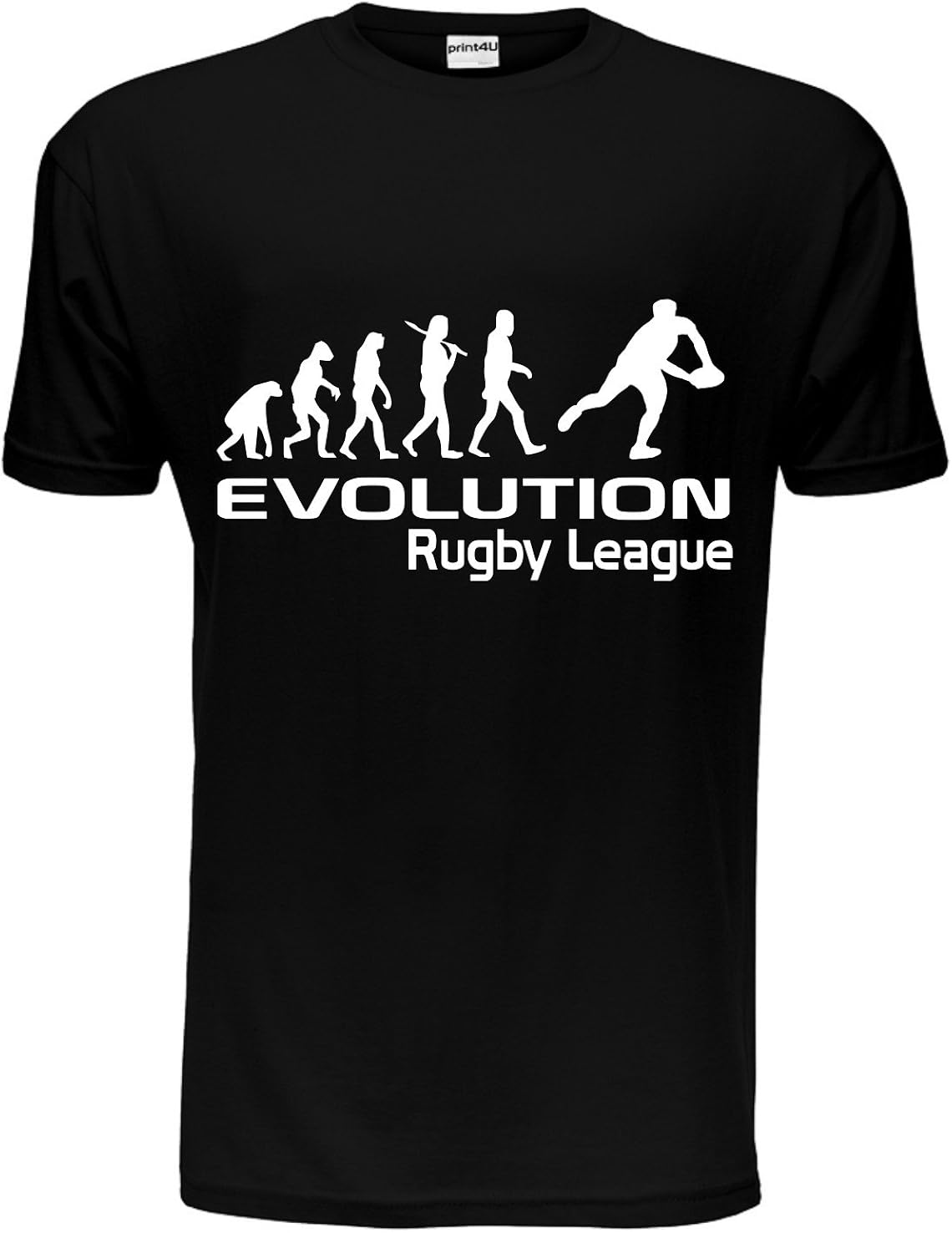 Evolution of Rugby League Mens T Shirt Size S-XXL: Amazon.co.uk: Clothing