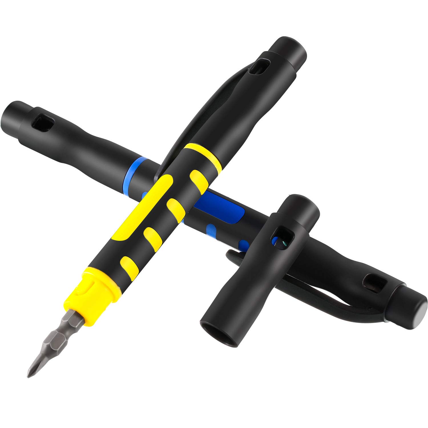 Mua 8 Pieces 4 in 1 Pocket Screwdriver Pen Screwdriver Portable ...