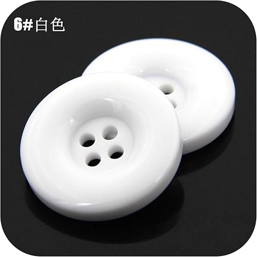 Buttons Botones redondos de resina de plástico de 15 mm, 18 mm, 20 mm ...