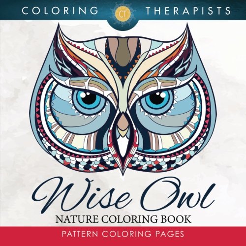 Wise Owl Nature Coloring Book – UnwindAndColor